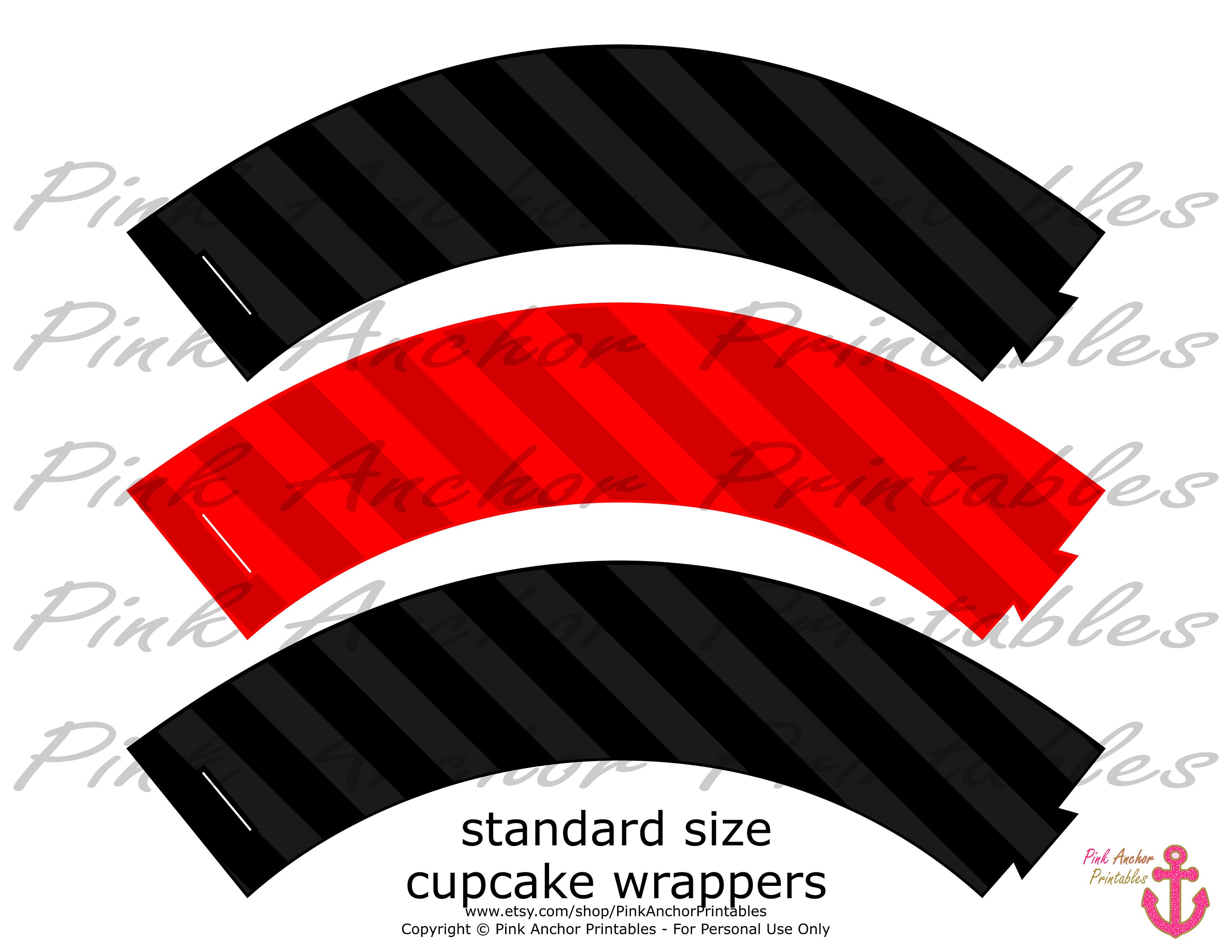Printable Boxing Baby Shower Cupcake Toppers and Wrappers - Etsy