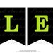 Printable Level 9 Banner Black & Lime Green Video Game Controller ...