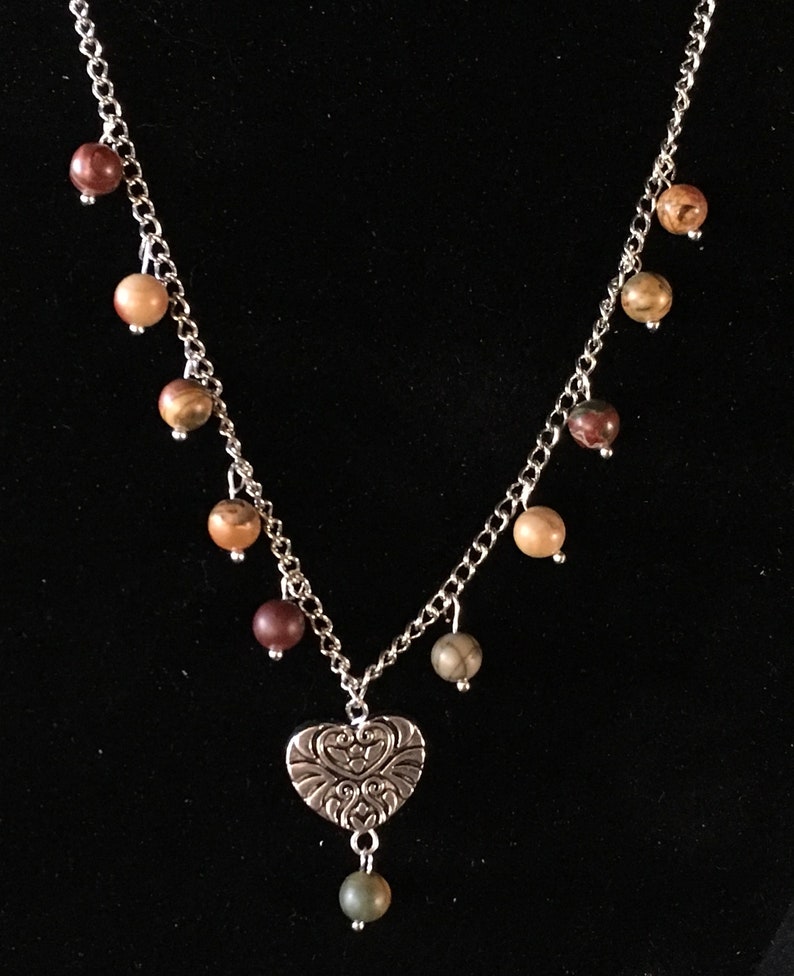 Bleeding Heart Necklace - Etsy