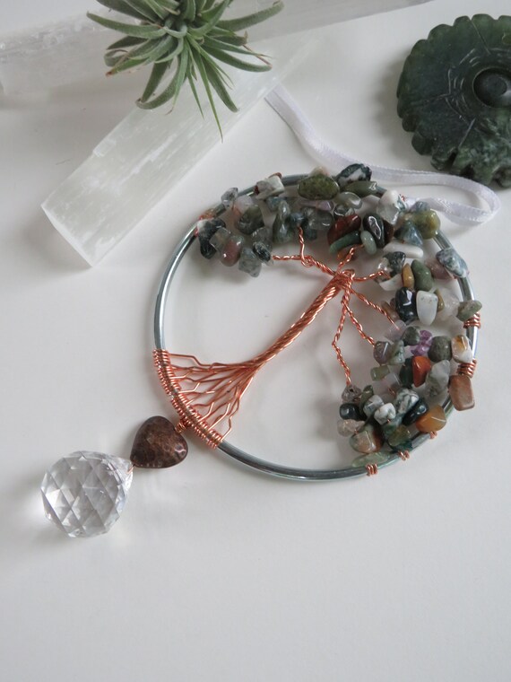 Indian Jasper Tree of Life | Etsy