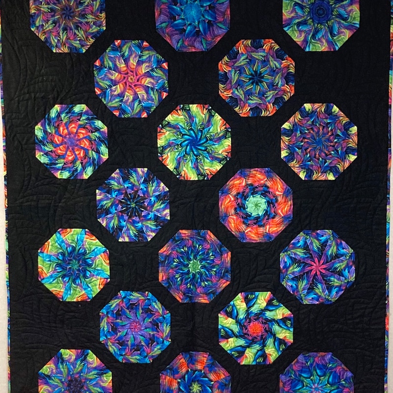 Kaleidoscope Quilt - Etsy
