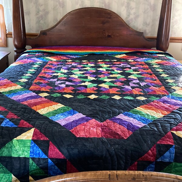 Quilt King Size Homemade - Etsy
