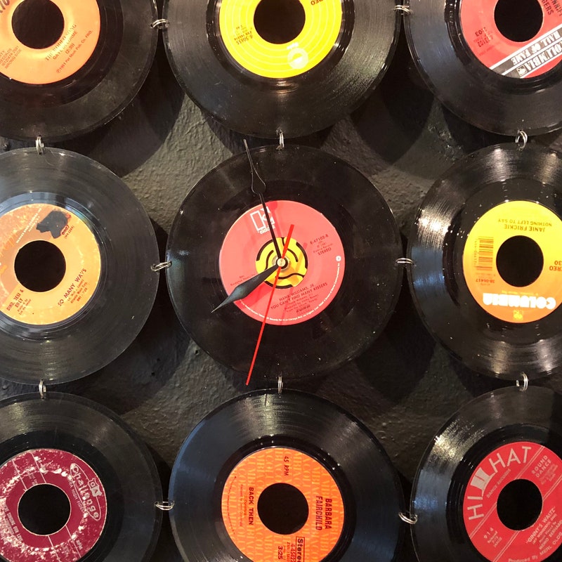 Record Wall Clock - Etsy