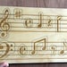 Wooden Music Puzzle Children's Puzzle Music Notes - Etsy