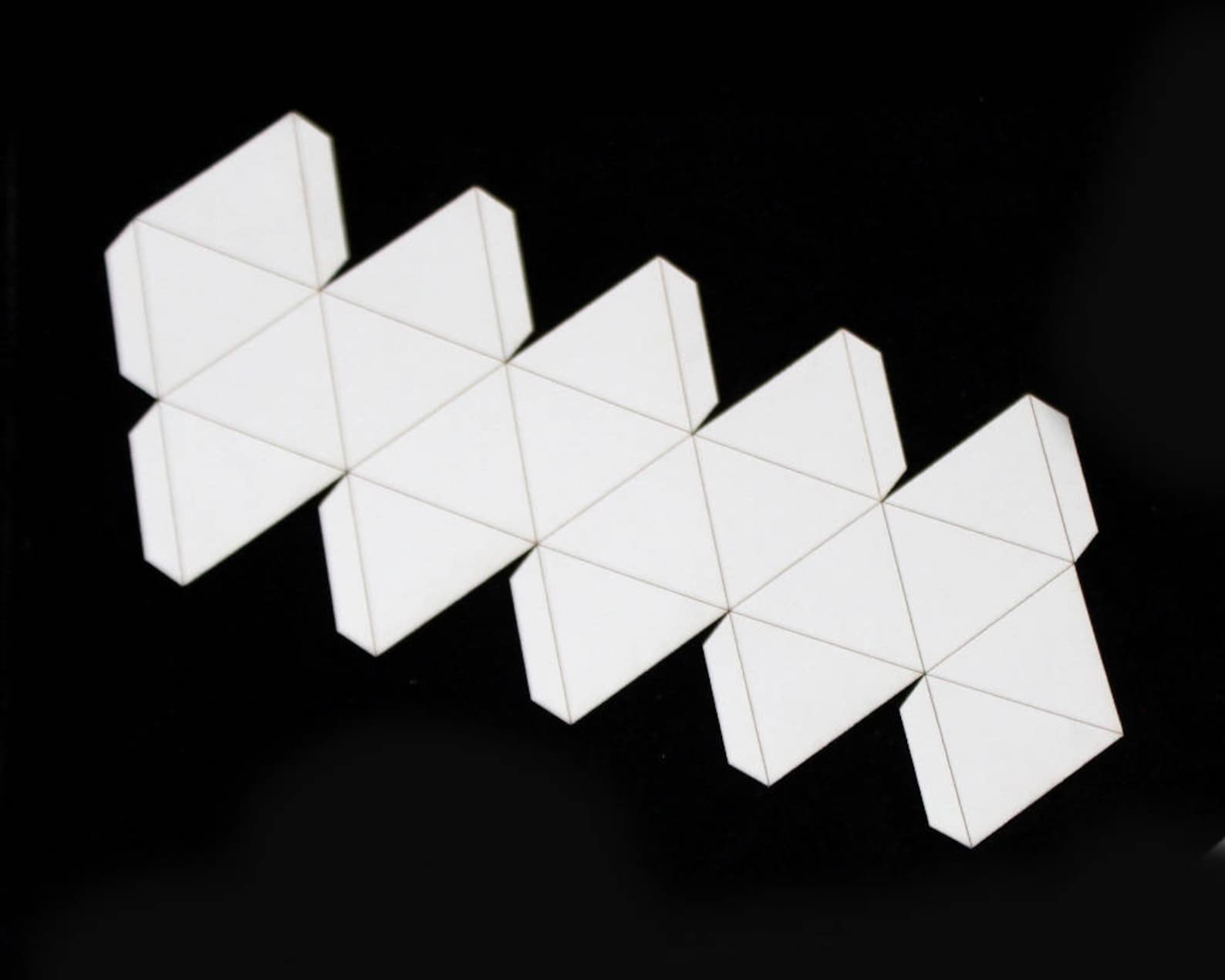 Platonic Solids Paper Models Polyhedrons Tetrahedron Cube - Etsy