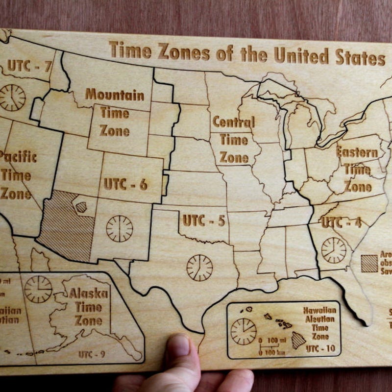 Time Zone - Etsy