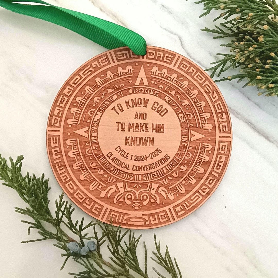 CC Cycle 1 Ornament, Memory Master, to Know God Mayan Calendar ...