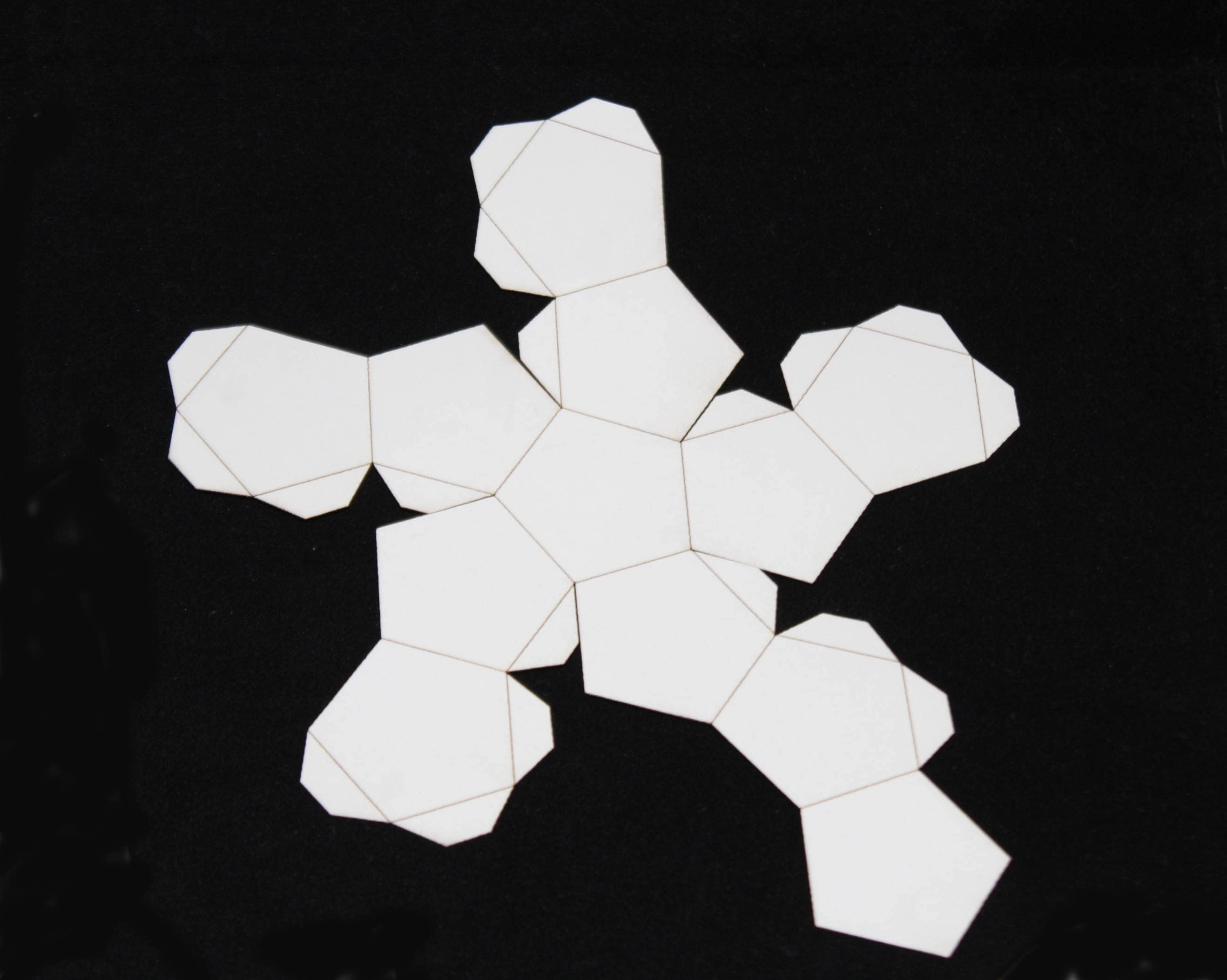 Platonic Solids Paper Models Polyhedrons Tetrahedron Cube - Etsy