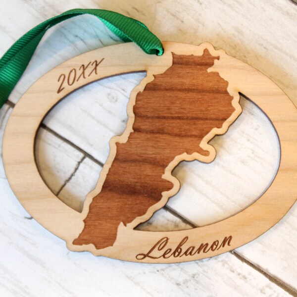 Wooden Map of Lebanon - Etsy