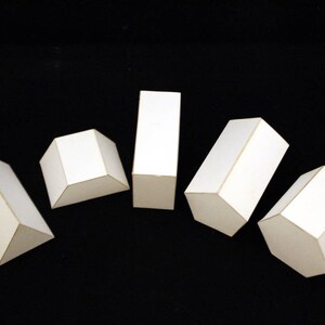 Geometric Prisms Paper Models, Triangular, Rectangular, Pentagonal ...