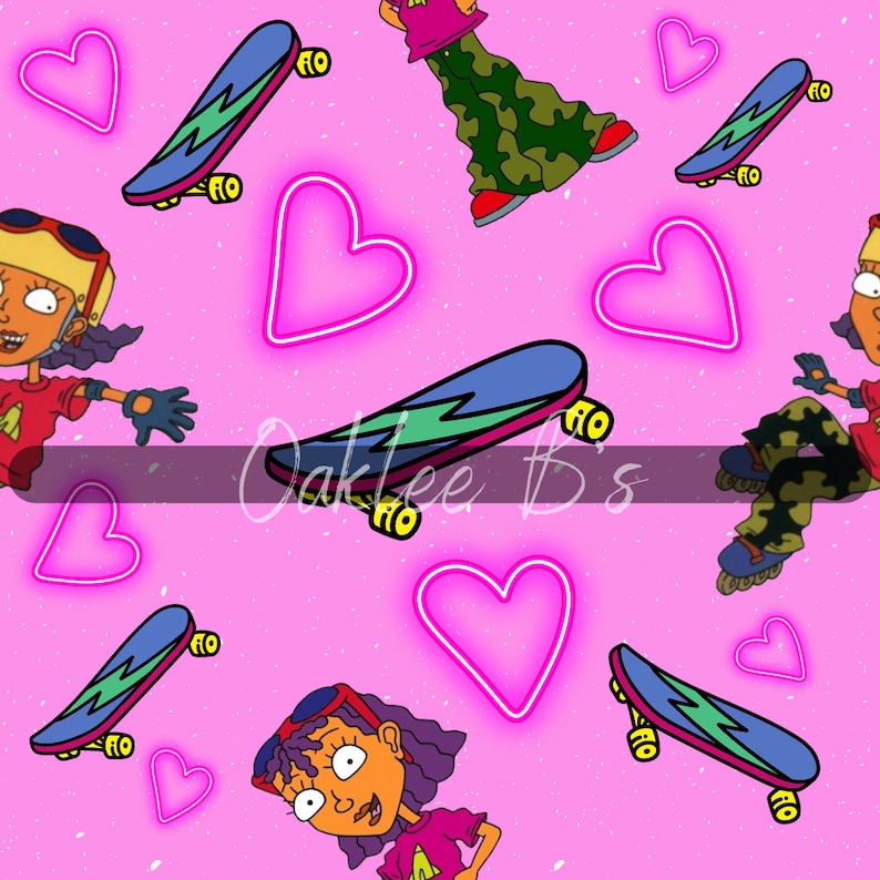 Reggie Rocket Seamless File Digital PNG JPG - Etsy