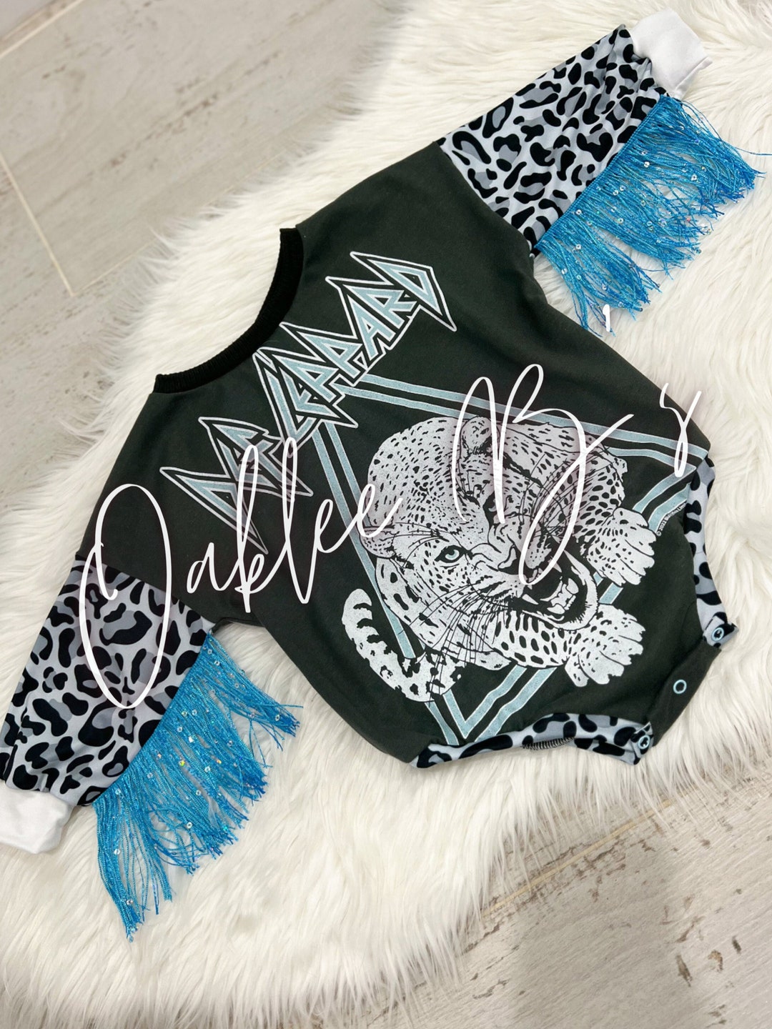 Def Leppard Baby Toddler Upcycled T Shirt Sweater Onesie Romper - Etsy