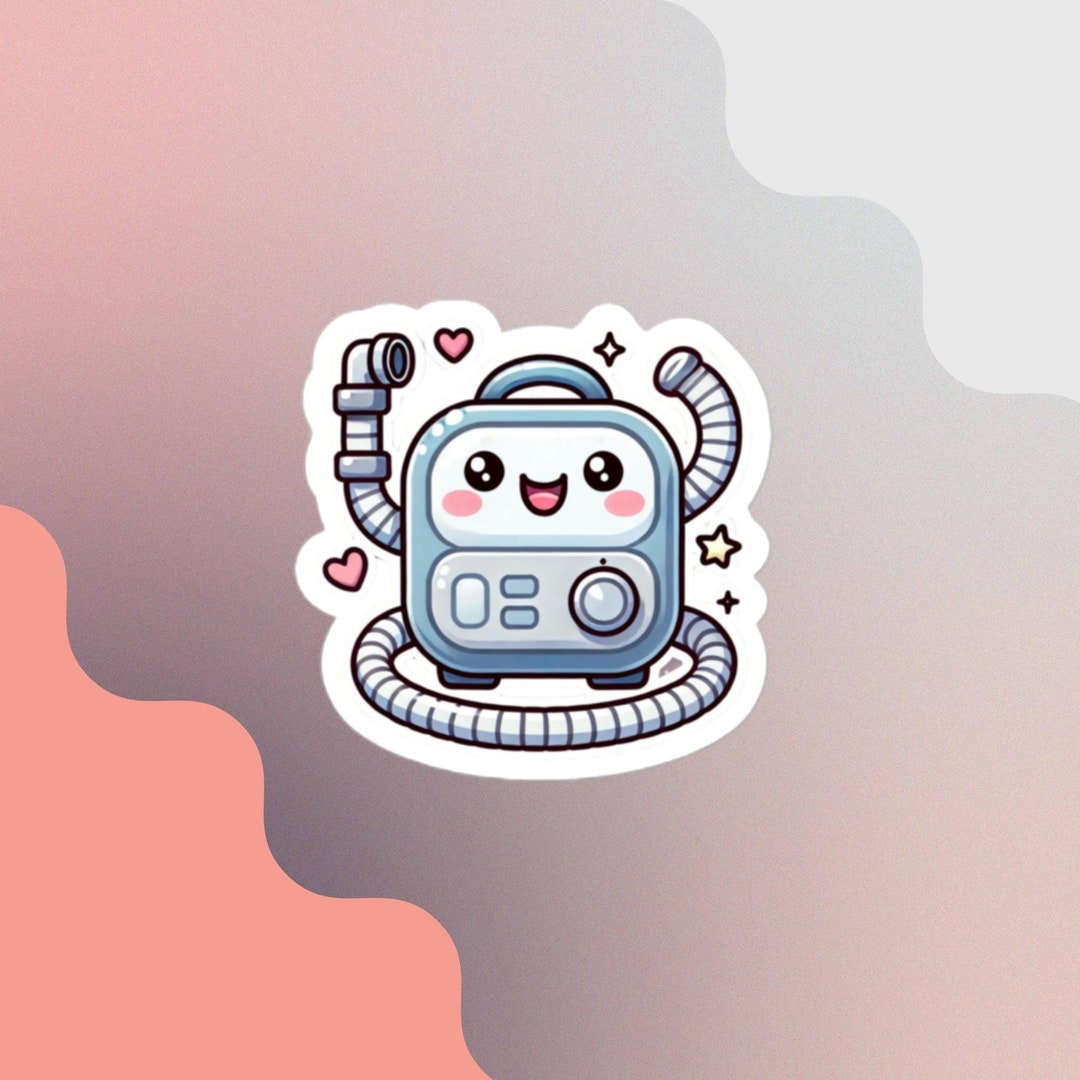 Cozy Cute CPAP Sleep Apnea Sticker - Etsy