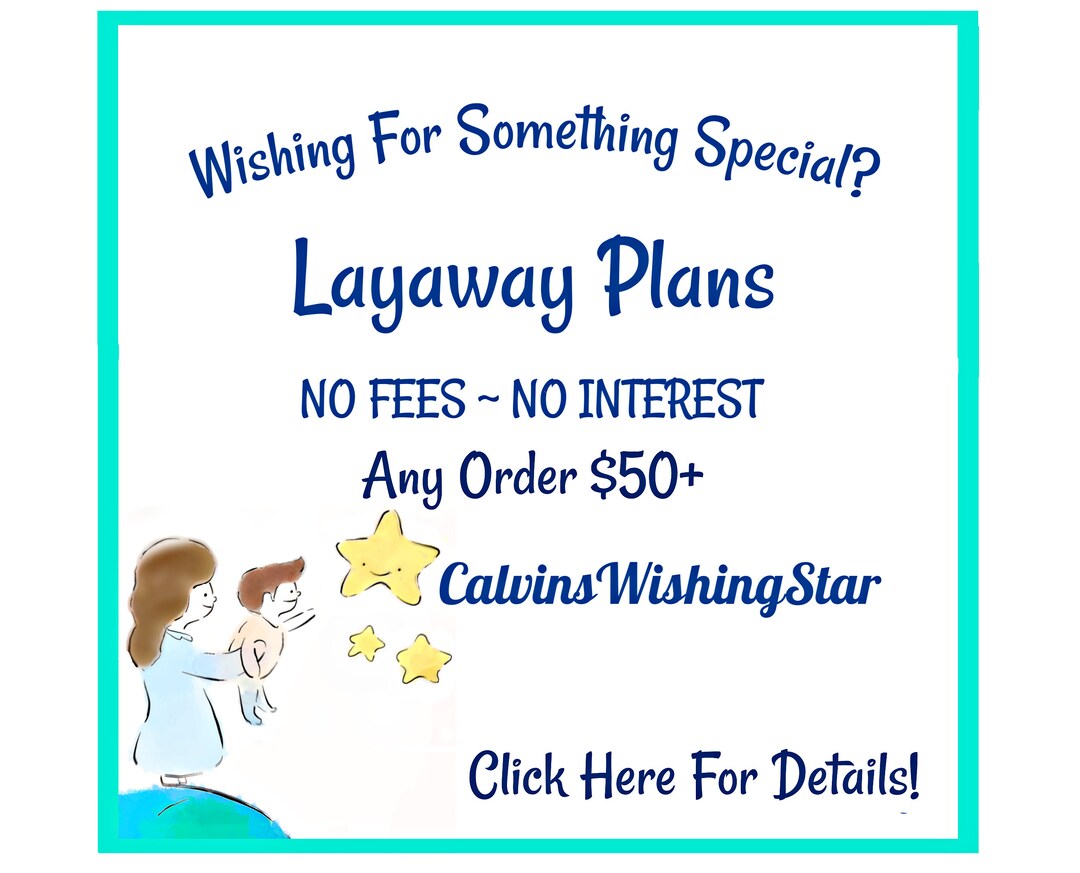 LAYAWAY PLANS ~ No Interest ~ No Fees ~ You Pick Down Payment ...