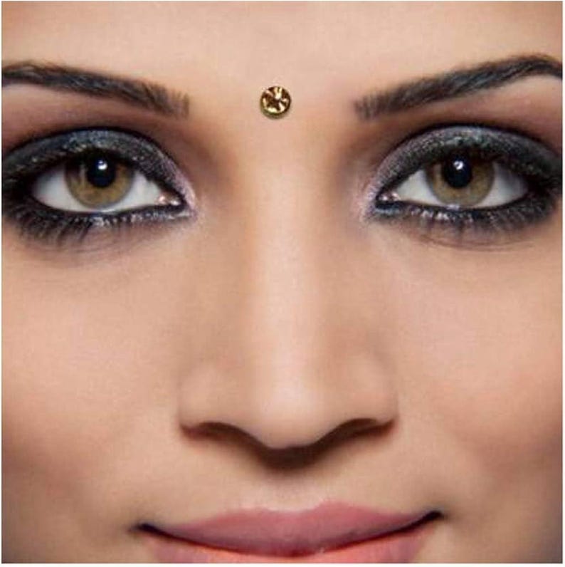 Bindi Packet Face Accessory Indian Stick On - Etsy