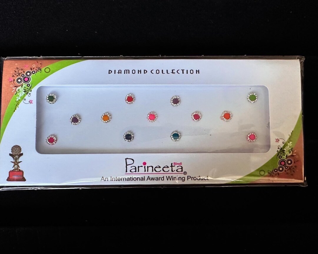 Bindi Packet Face Accessory Indian Stick On - Etsy