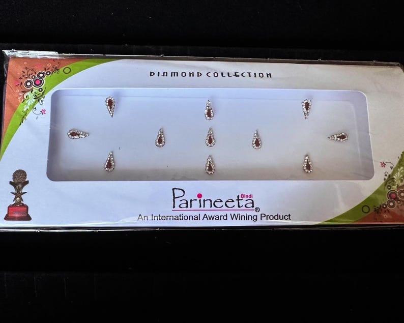 Bindi Packet Face Accessory Indian Stick On - Etsy