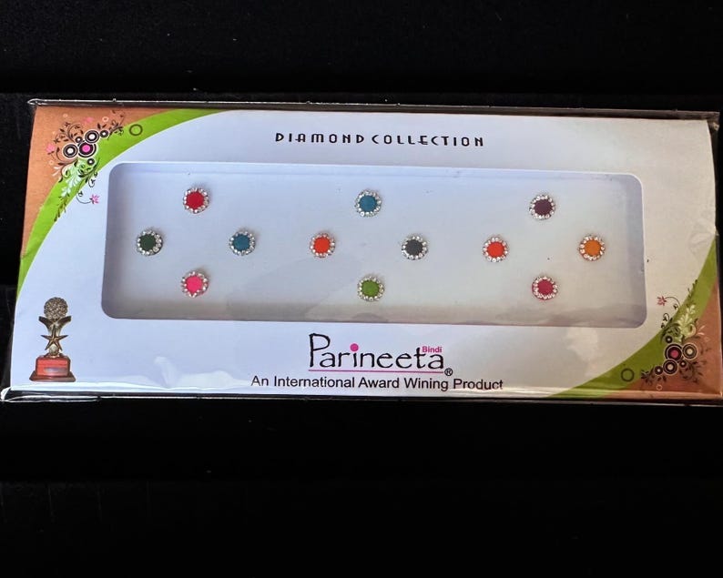 Bindi Packet Face Accessory Indian Stick On - Etsy