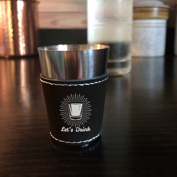 Custom Stainless Steel Shot Glasses Etsy