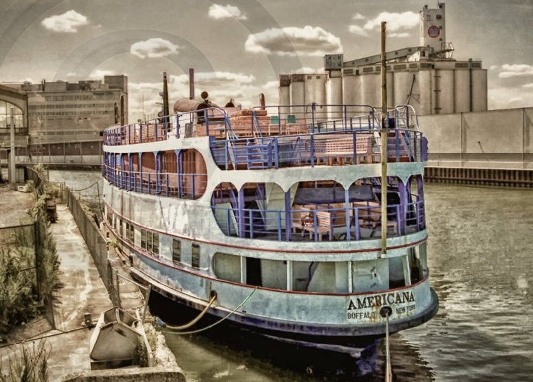 The Americana Ferry Boat - Crystal Beach Boat - Buffalo New York ...