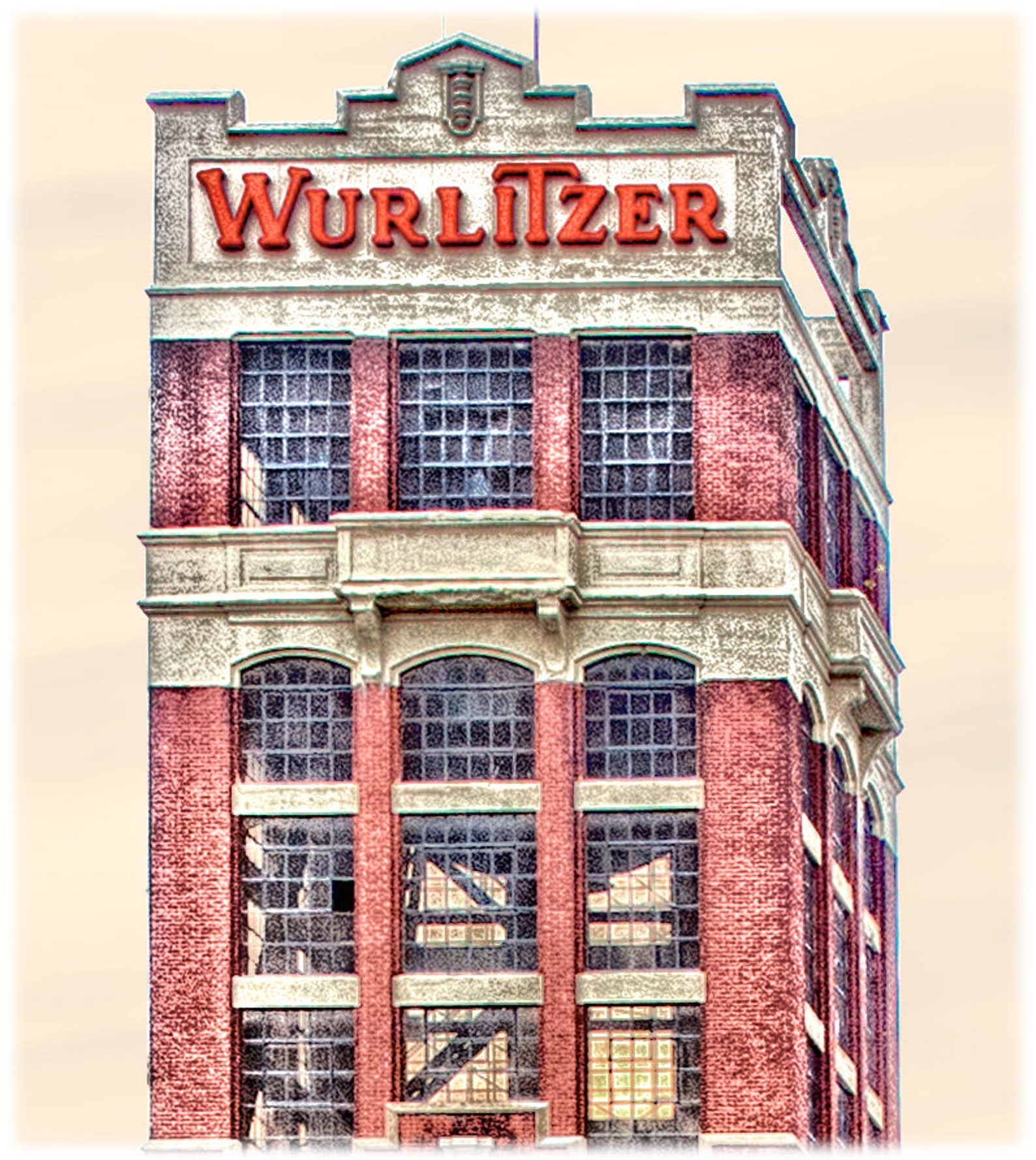 Wurlitzer Buiding Tonawanda New York - Etsy