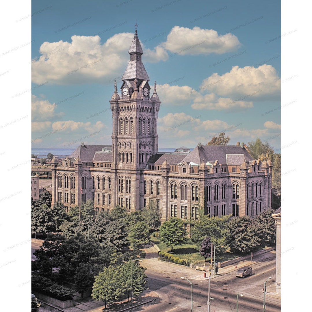 County Hall Photographic Image Version 2, Buffalo Ny--horizontal Image ...