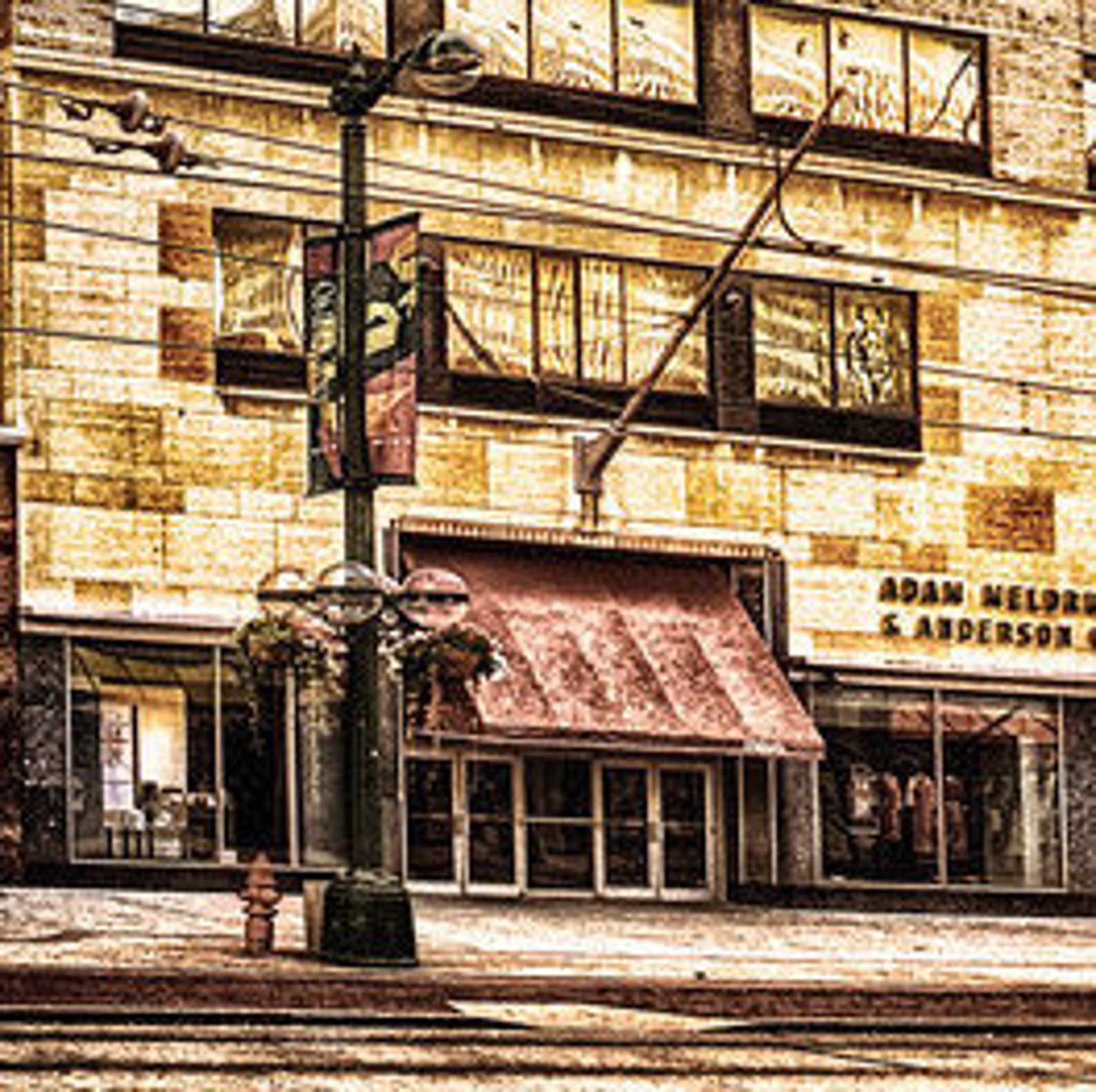 A M and A 's Department Store - Adam Meldrum & Anderson - Main Street ...