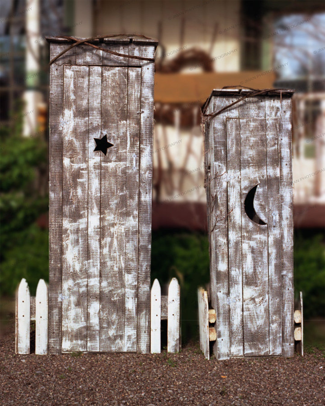 His N Hers Outhouse - Etsy
