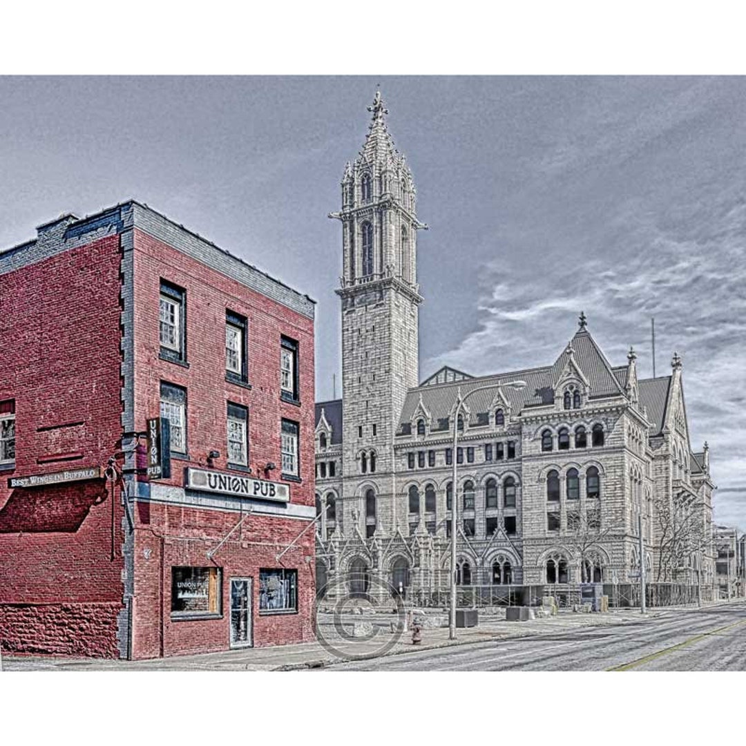 Union Pub - ECC, Buffalo NY Photograph--horizontal Image -- - Etsy