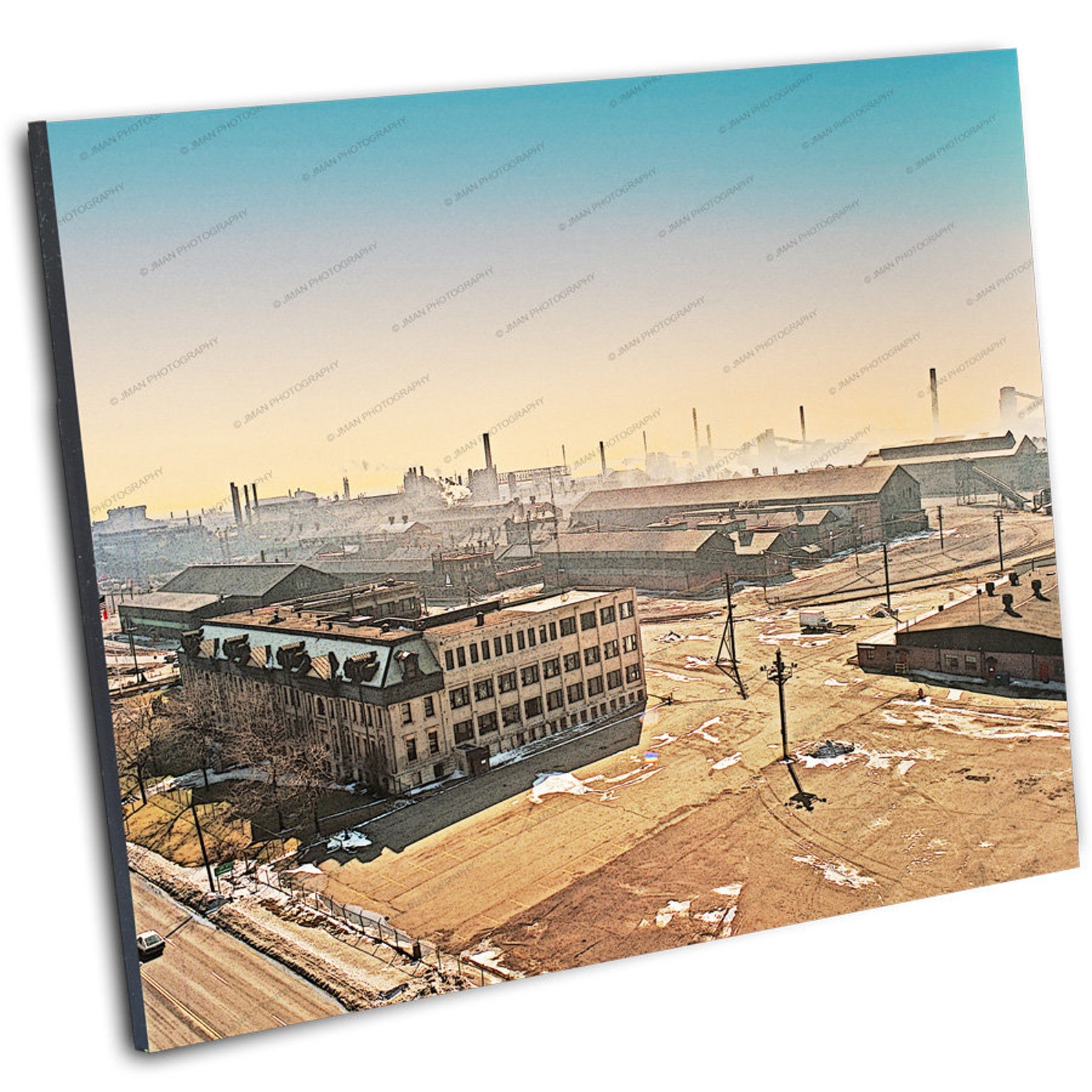 Bethlehem Steel Photograph- Lackawanna Ny--horizontal Image -- - Etsy