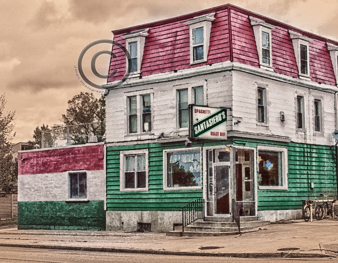 Santasiero's Italian Restaurant, Buffalo,ny--horizontal Image -- - Etsy