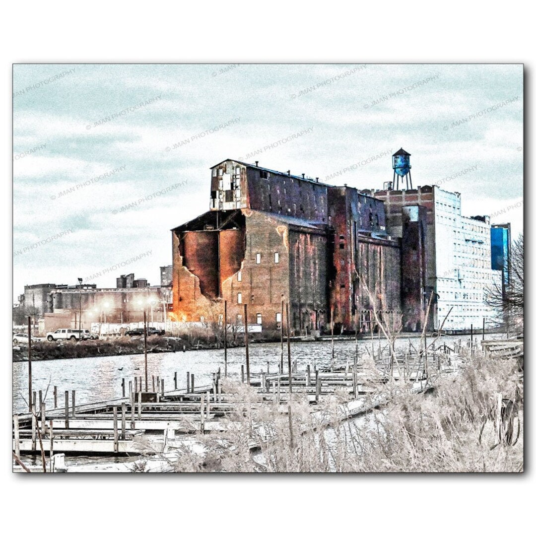 Great Northern Grain Elevator Silo - Buffalo New York - Etsy