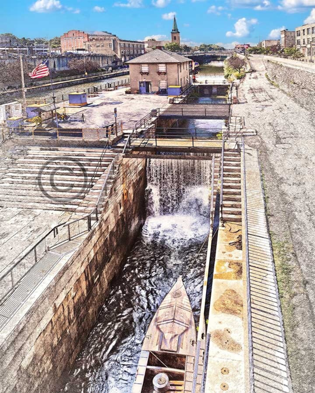 Lockport Locks, Lockport NY Photograph - Etsy