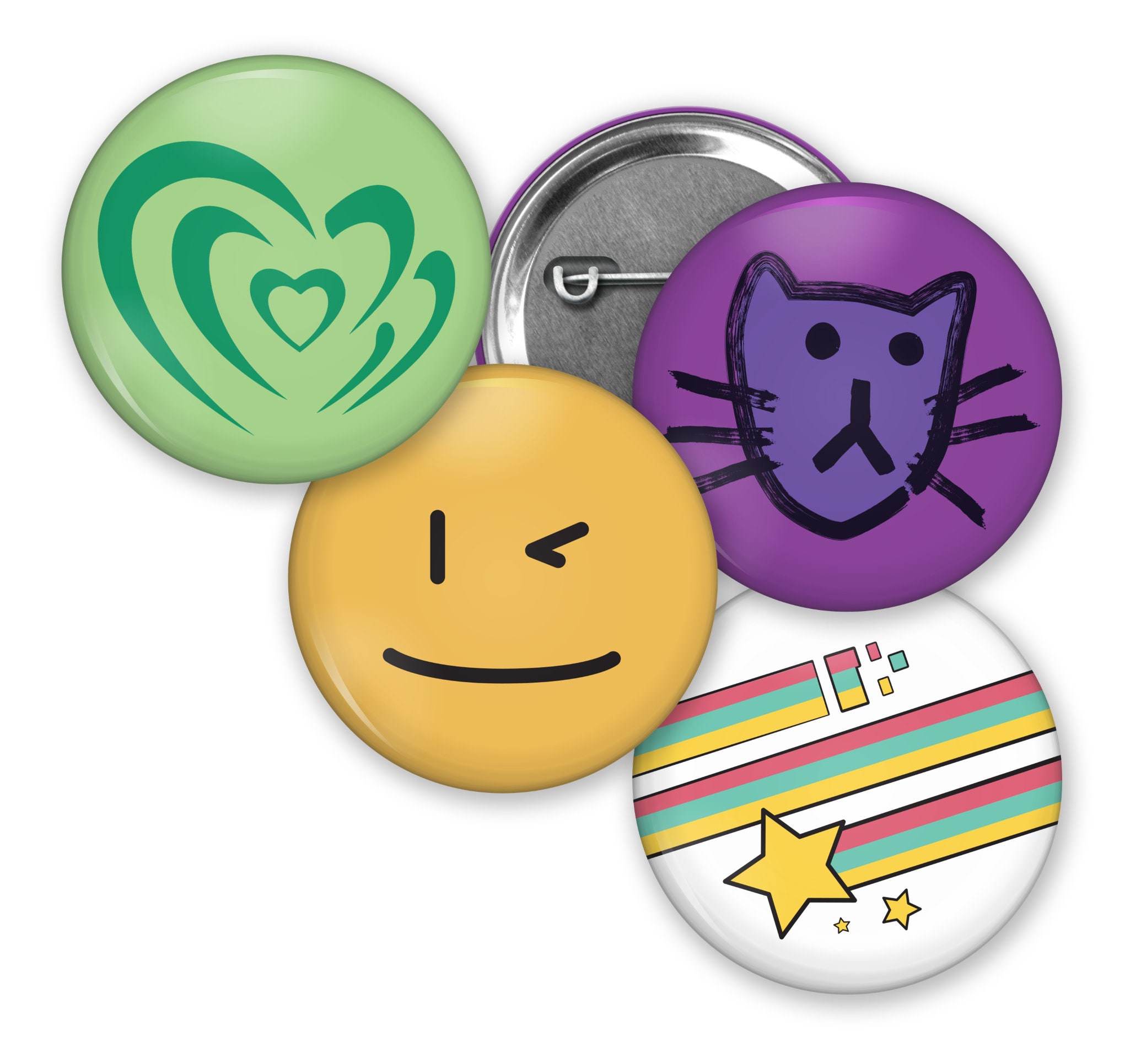 RWBY Neon Katt Buttons - Etsy