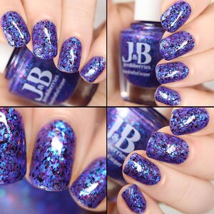 Seskapades Jen & Berries Star Trek Villains Nail Polish Purple Neon W ...