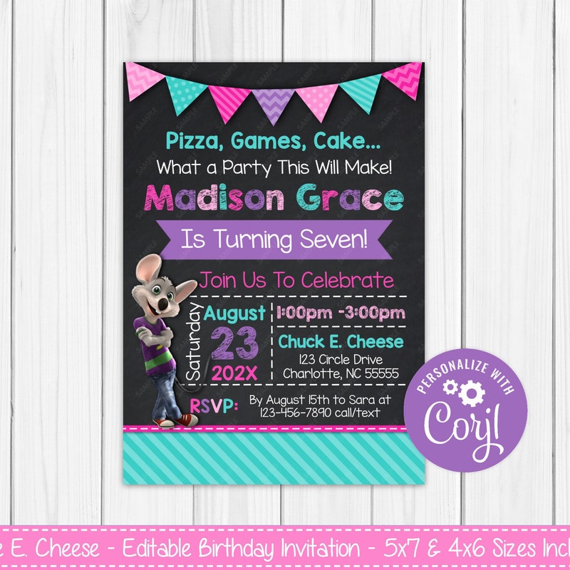 Chuck Birthday Card - Etsy