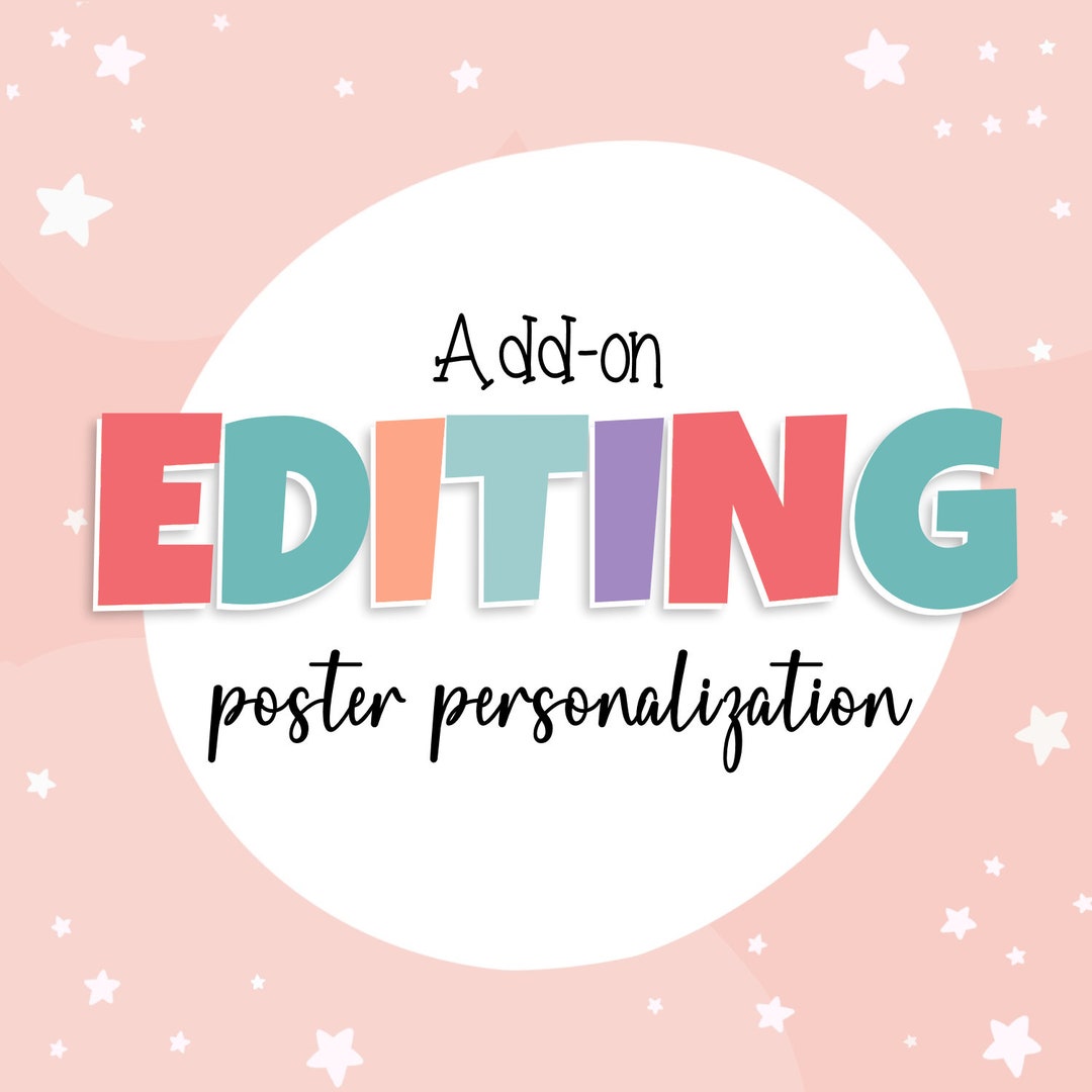 Add on Design Services - Poster Milstone Chart Chalkboard ...