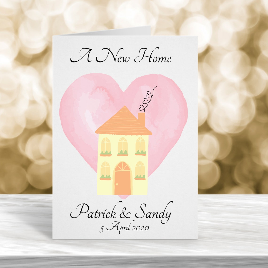 Personalised New Home Card, New House Card, Moving House Card, Moving ...