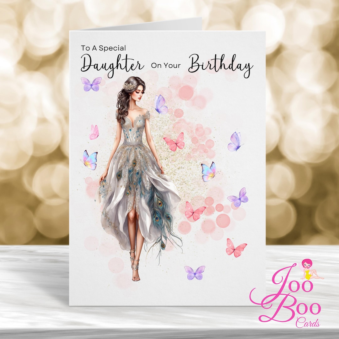 Daughter Birthday Card, Birthday Card for Daughter, Birthday Card for A ...