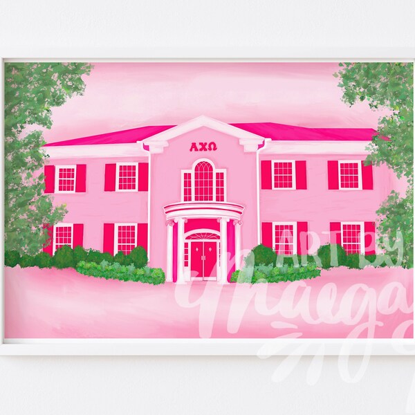 Chi Omega Uga - Etsy