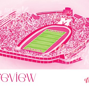 Dorm Decor Wall Art - University of Missouri Mizzou Stadium - Digital ...