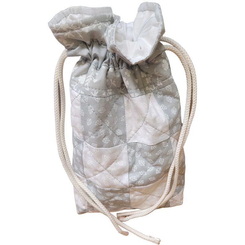 Downloadable PDF Pattern quilted Drawstring Bag Pattern - Etsy