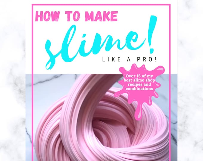 MAKE SLIME Like a PRO Ebook by Rainbowplaymaker Learn My - Etsy