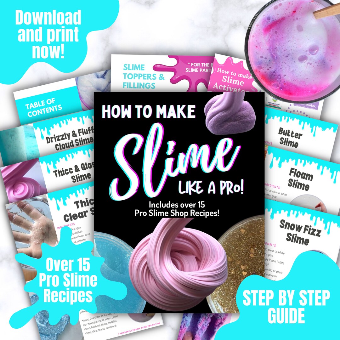MAKE SLIME Like a PRO - Ebook by Rainbowplaymaker - Learn My Best and ...
