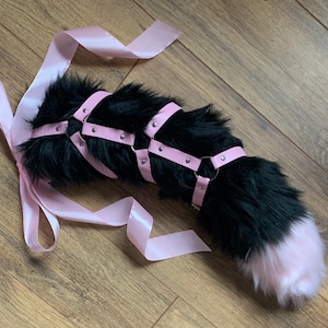 Bondage Kitten Tail BDSM Petplay - Etsy