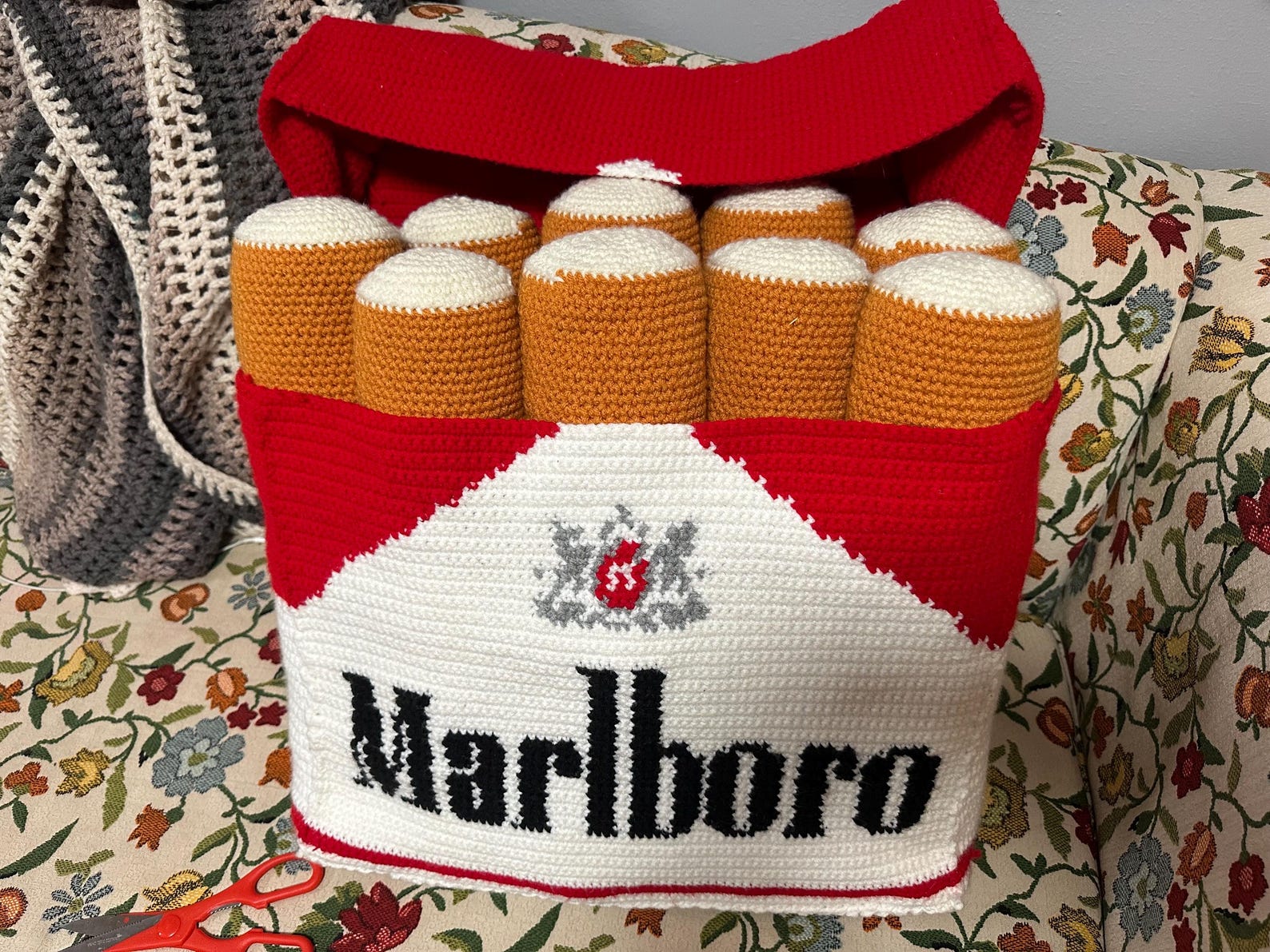 GIANT Crochet Box of Cigarettes PATTERN ONLY - Etsy Canada