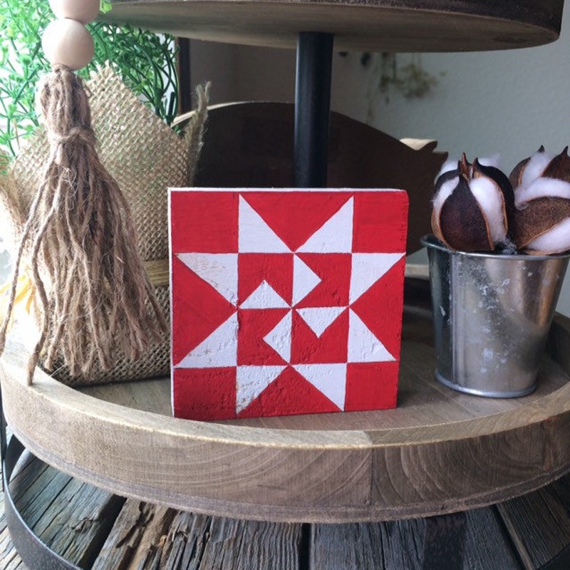 Barn Quilt Block - Etsy