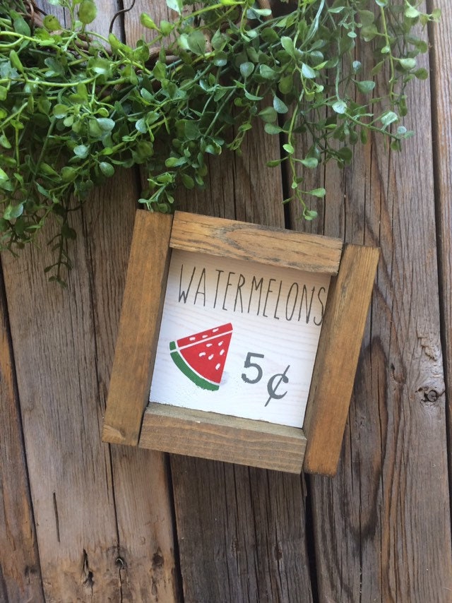 Summer Signs/ Lemonade Sign/ Watermelon Sign/ Hello Summer Sign ...