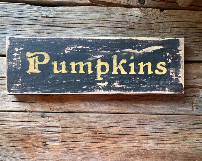 Primitive Pumpkins Sign Fall Sign Farmhouse Sign/ / Prim Decor ...