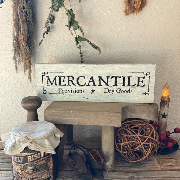 Mercantile Sign - Etsy